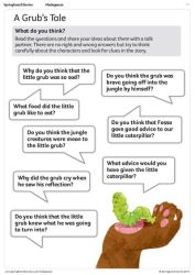 Springboard Stories - A Grub’s Tale quiz